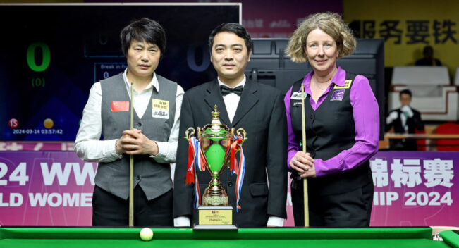 WM-Titel für Bai Yulu und Tessa Davidson - SnookerPRO